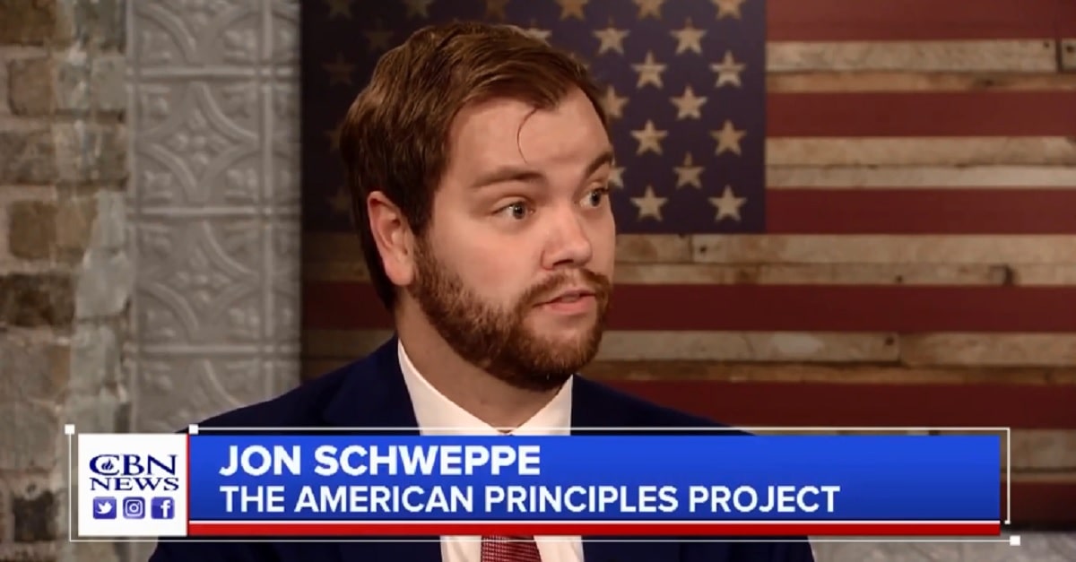 Jon Schweppe on CBN News Discussing the SMART Act - American Principles ...
