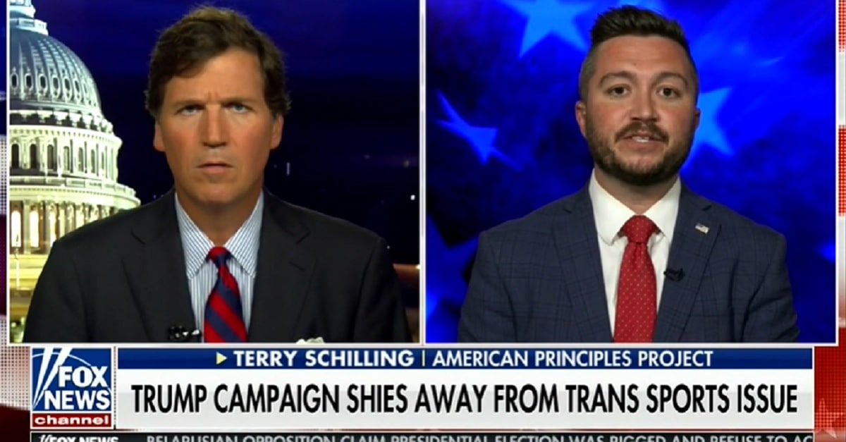 Terry Schilling Joins Tucker Carlson to Discuss Saving Women's Sports ...