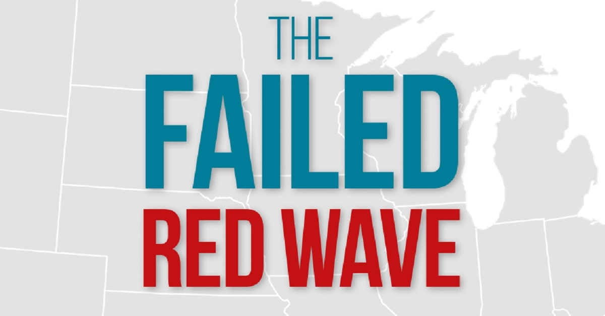 New APP Report Faults Bad GOP Messaging for Poor 2022 Results ...