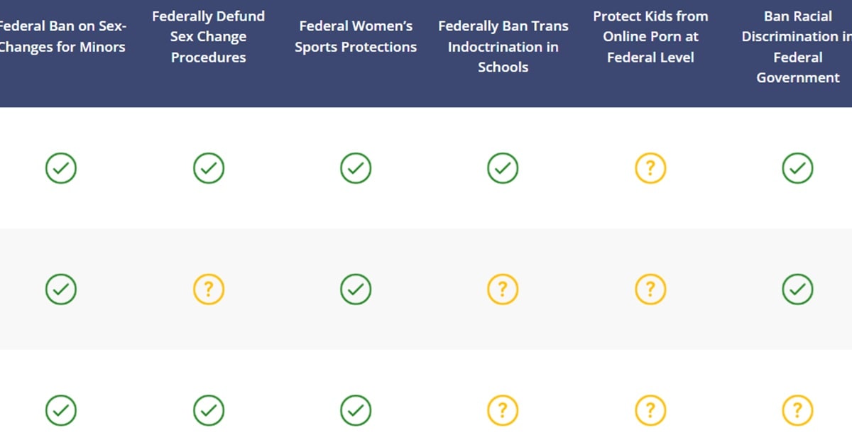 APP Launches Big Family Presidential Primary Scorecard - American ...