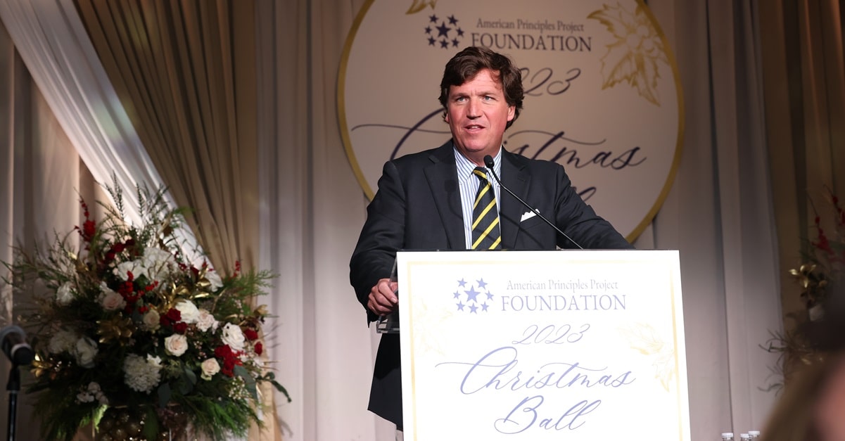 Tucker Carlson Gives Keynote at APP Foundation Gala - American ...